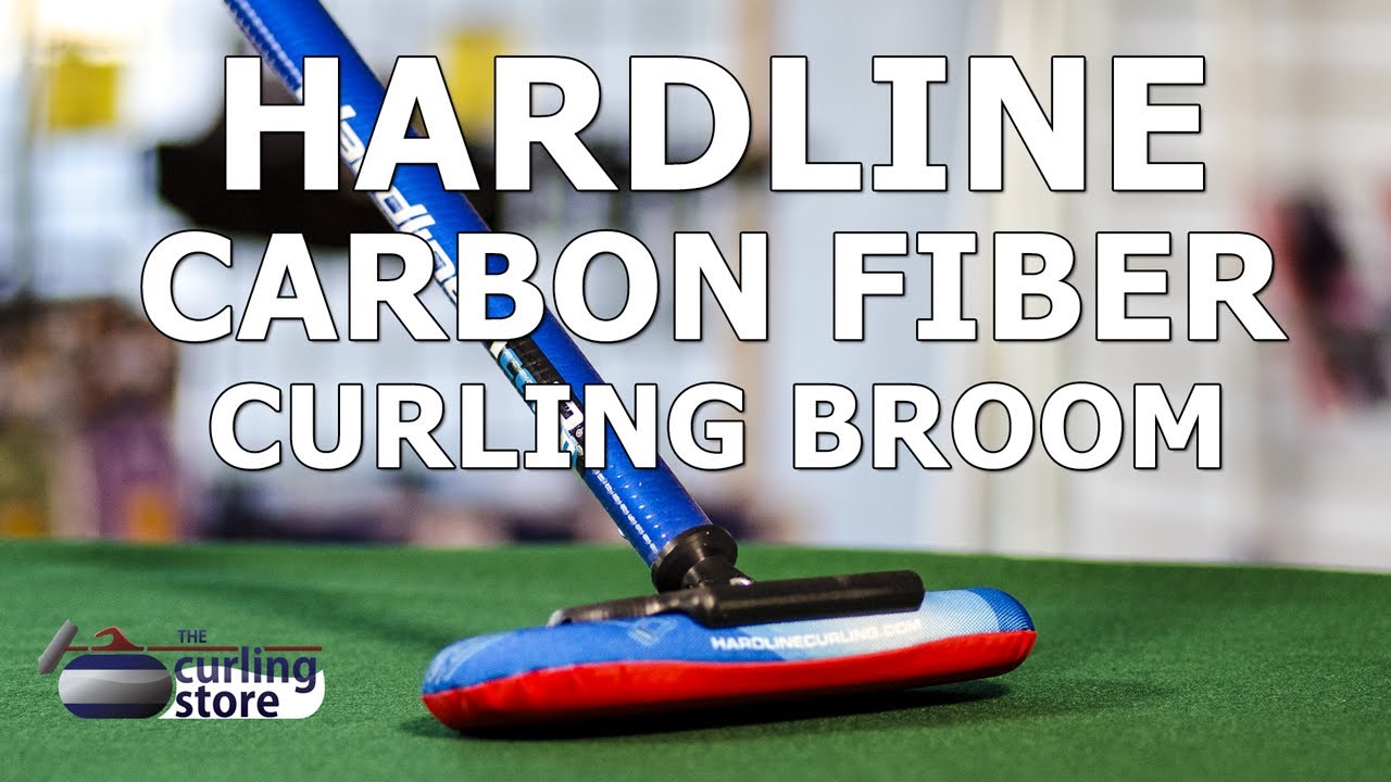 Hardline Carbon Fiber Broom | The Curling Store - YouTube