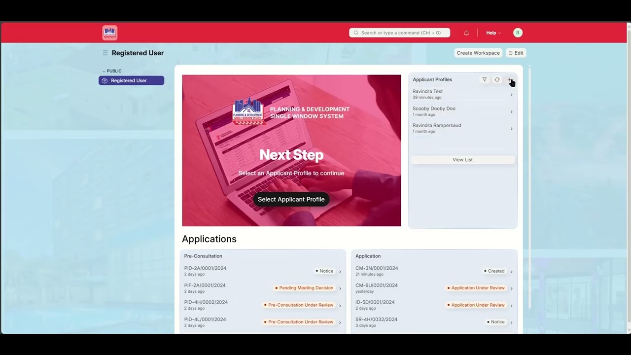 How to Submit a Single Window Full Application - YouTube