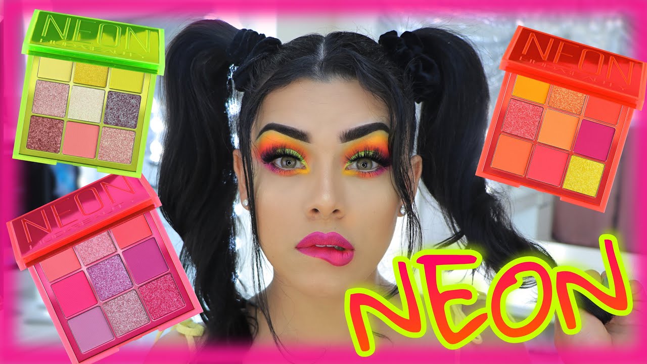 QUE HICISTE ESTA VEZ HUDA? RESEÑA Y TUTORIAL DE LAS PALETAS NEON HUDA ...