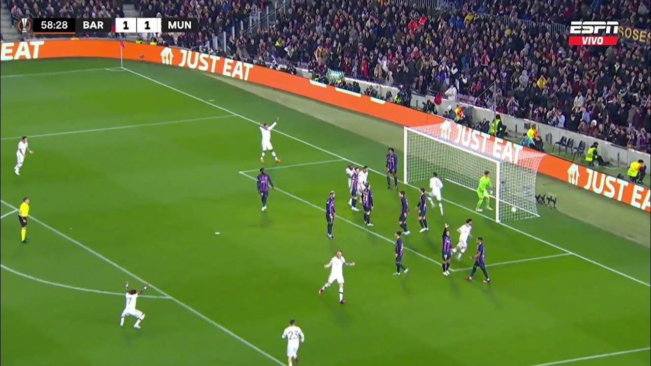 Jules Koundé (own goal ) Goal vs Barcelona 🔥 1080i 60fps - YouTube