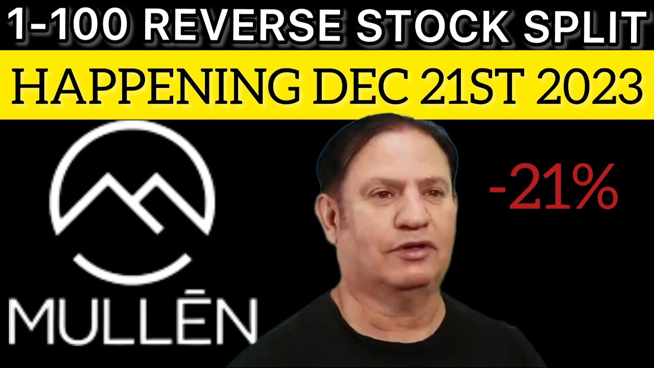 1 FOR 100 REVERSE STOCK SPLIT HAPPENING DEC 21ST 2023 YouTube