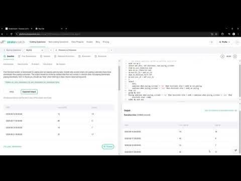 Hard SQL Stratascratch Question: Premium vs Freemium - YouTube