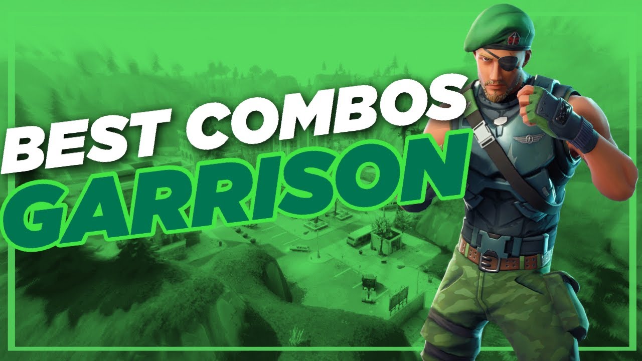 Best Chapter 2 Combos | Garrison | Fortnite Skin Review - YouTube