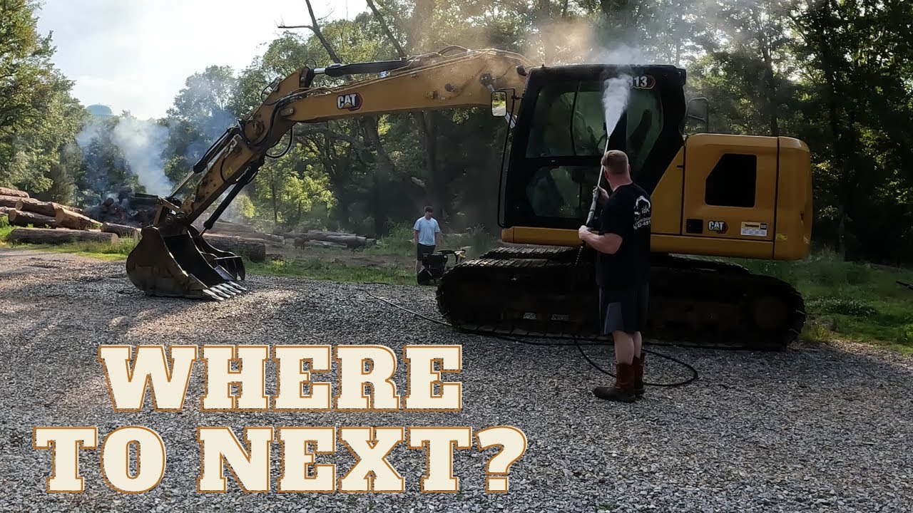 Getting the 313 cleaned up and to the Next Job. - YouTube