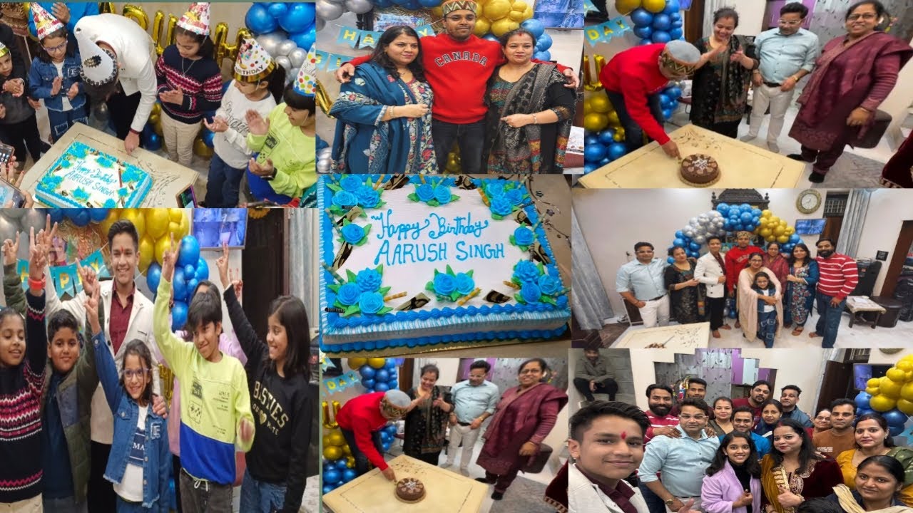AARUSH B'day Celebration 🎉 2025 || Jaanu ne Fufu ko Dance karwaya 😜 ...