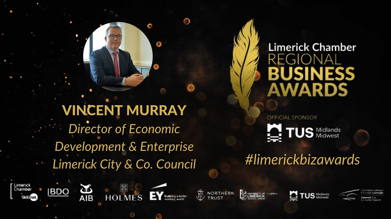 Limerick Chamber Regional Business Awards: Vincent Murray, Limerick ...