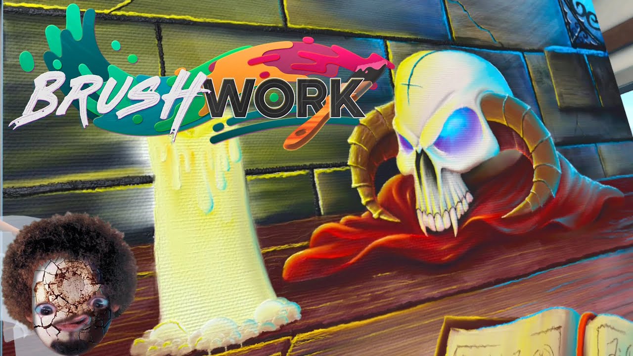 Brushwork VR - Demon Skull Final Part 2 - YouTube