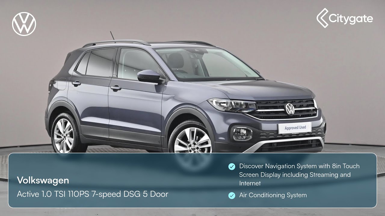 Volkswagen T-Cross - Active 1.0 TSI 110PS 7-speed DSG 5 Door - West ...