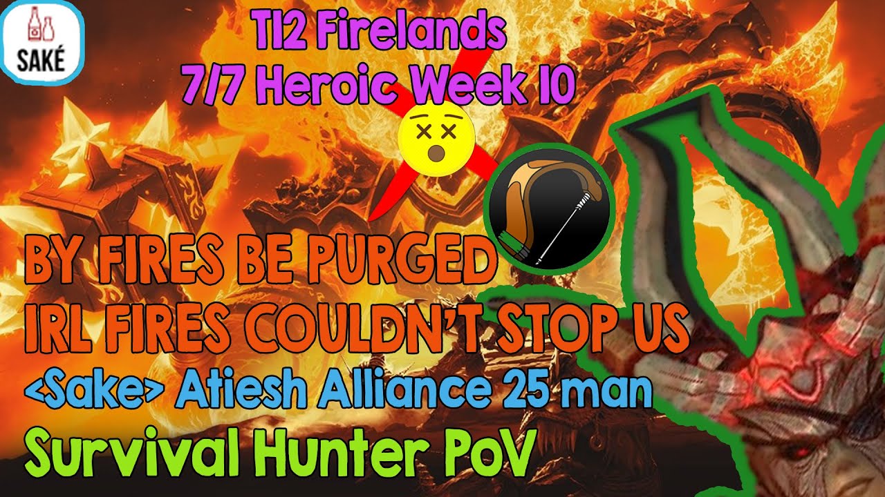 LAST PULL MAGIC, FIRST H RAG KILL [Saké] Atiesh [WOW CATA] FIRELANDS 7 ...