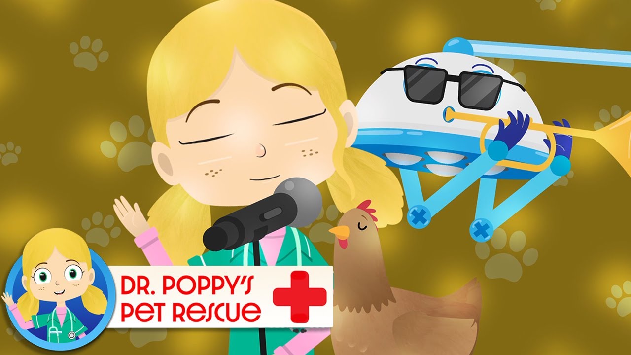 Egg Shape Song 🥚| Doctor Poppy - Animals For Kids | Cartoon Animals ...