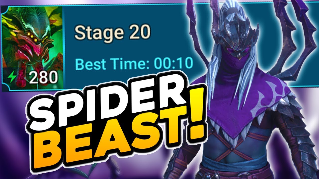 SPIDER IS UNDERRATED! GREAT PROGRESSION EPIC CHAMPION | RAID SHADOW ...