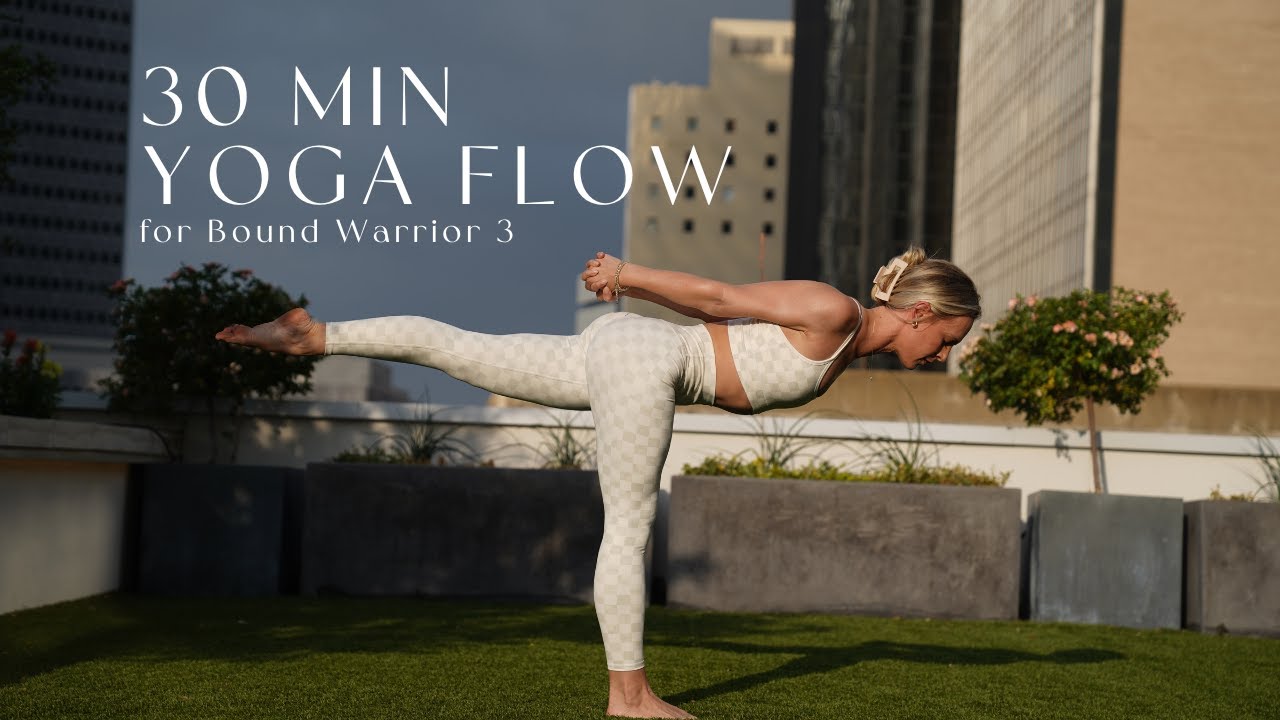 30-Minute Yoga Class: Practice Warrior 3 Pose - YouTube