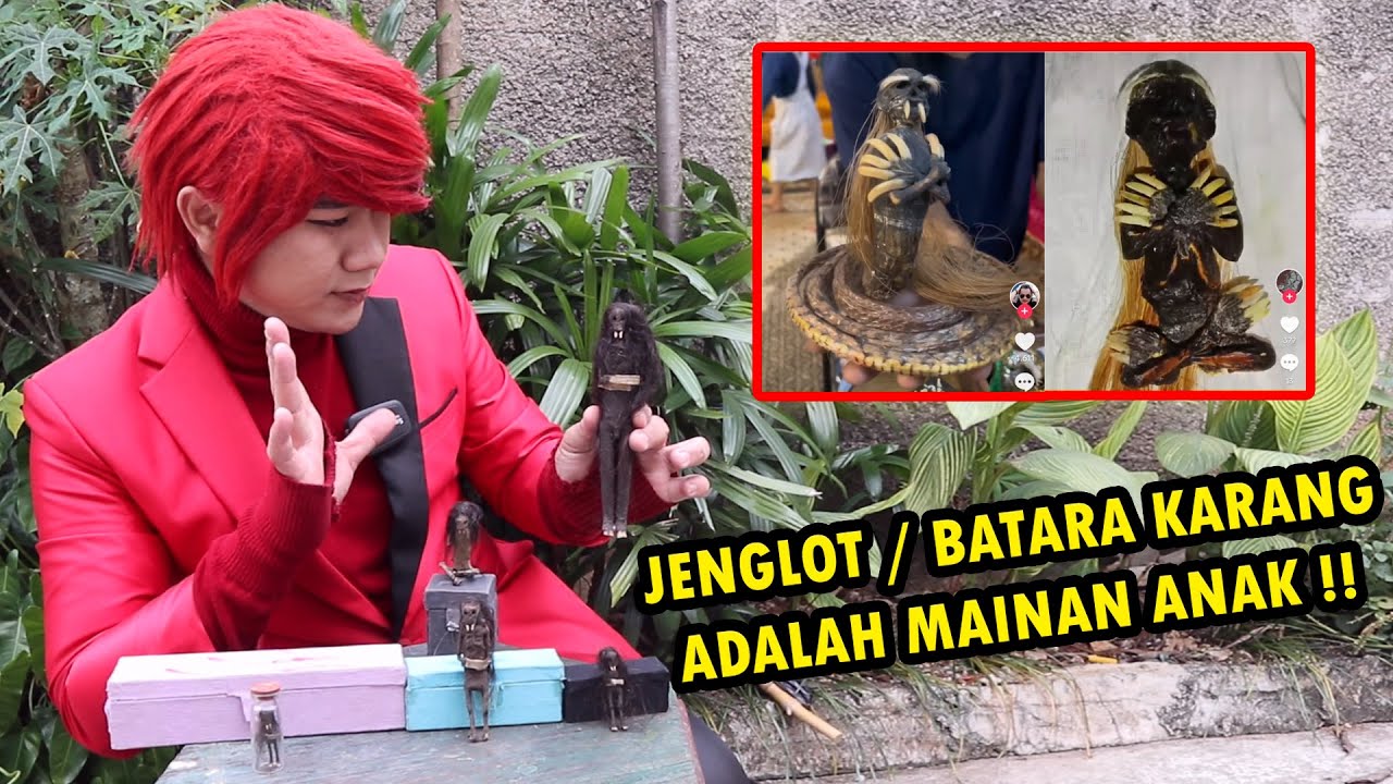 JENGLOT MUNTAH D4R4H ‼️ PESULAP MERAH BONGKAR KOLEKSI JENGLOT - ILMU ...