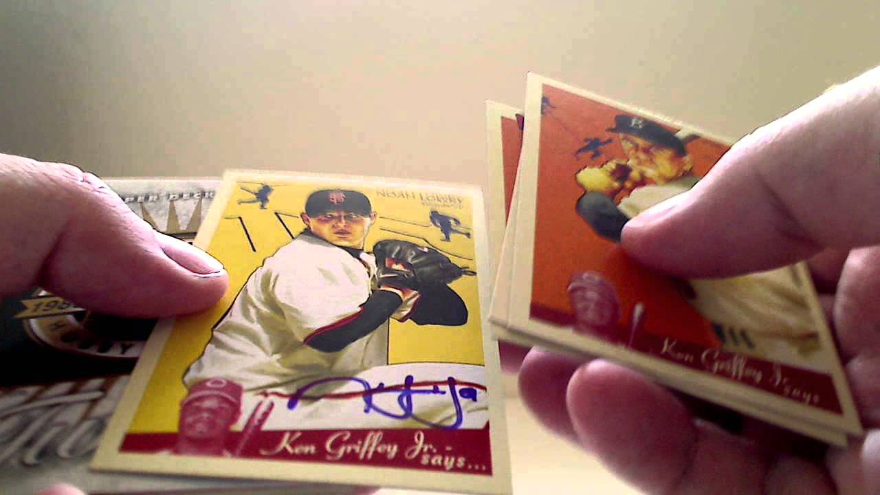 2008 Upper Deck Goudey Baseball Hobby Box Break - YouTube