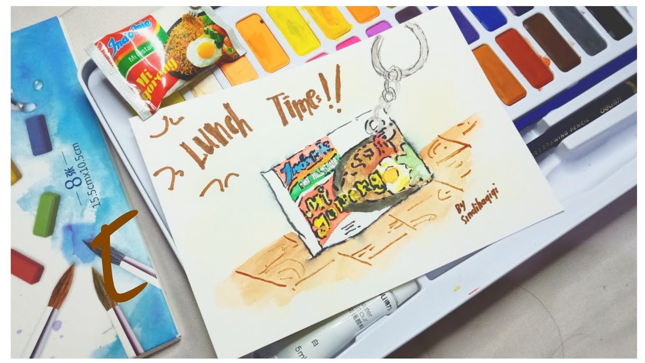 Enjoy Your Drawing | Watercolour - YouTube