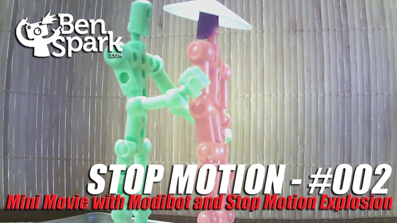 Second Attempt at Stop Motion Animation with Modibot and Stop Motion ...