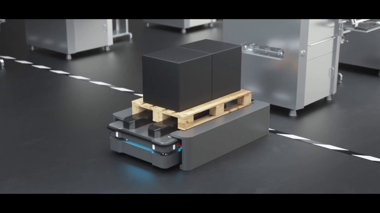 Meet MiR500 - stronger, faster and larger mobile robot - YouTube