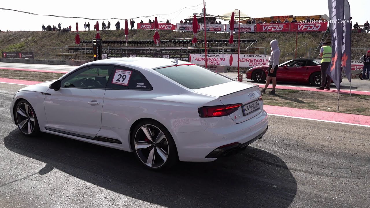 Audi RS5 vs Chevrolet Corvette C6 - Drag Race - YouTube