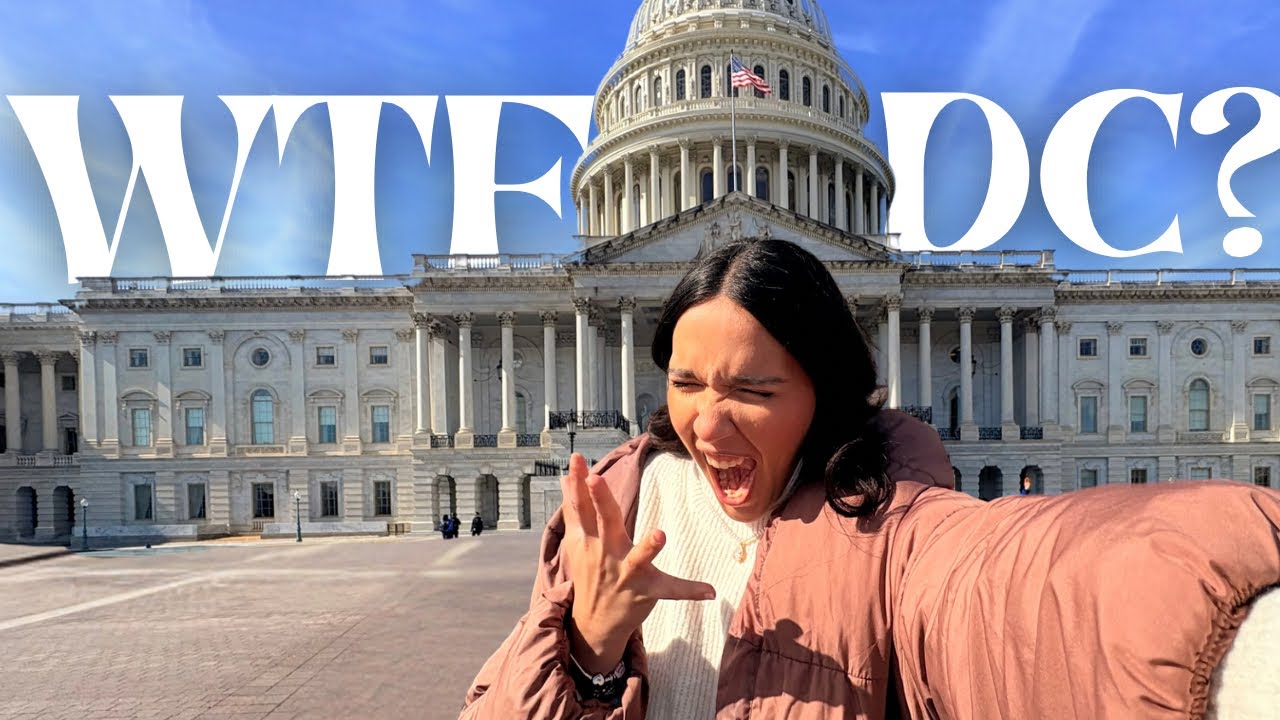 WE’RE IN DC! PART1 🇺🇸👩🏽‍⚖️travel day to DCA, exploring monuments and ...