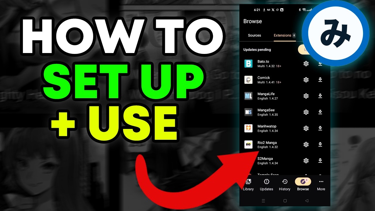How To Setup & Use Mihon Manga Reader App in 2025 (NEW COMPLETE Guide) - YouTube