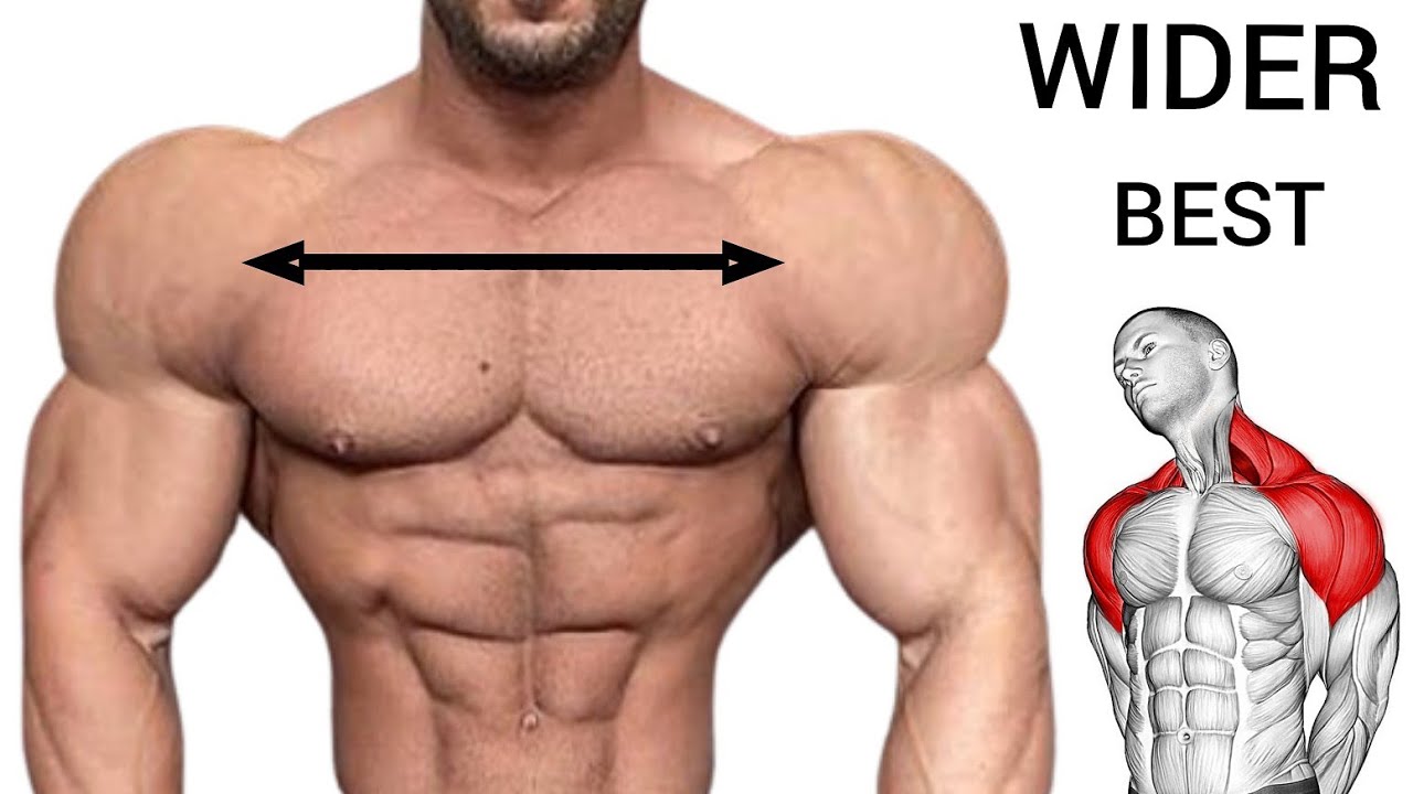 7 Different Move for Wider Shoulder Growth - YouTube