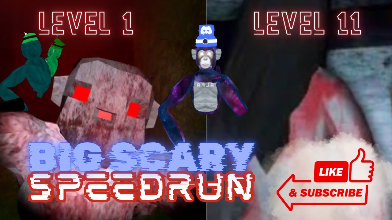 Big Scary Speedrun Levels 1-11, Part 1 - YouTube