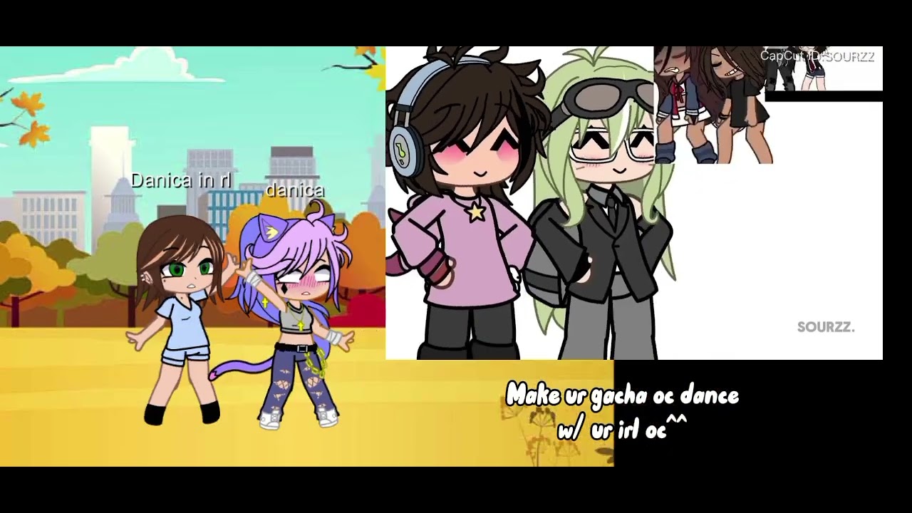 Dancing with real life oc - YouTube