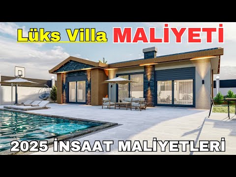Lüks Villa Maliyeti 2025 Yılı Güncel İnşaat Maliyetleri