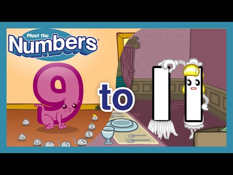 Meet the Numbers 9 to 11 | 5-Minute Lesson | Preschool Prep Company