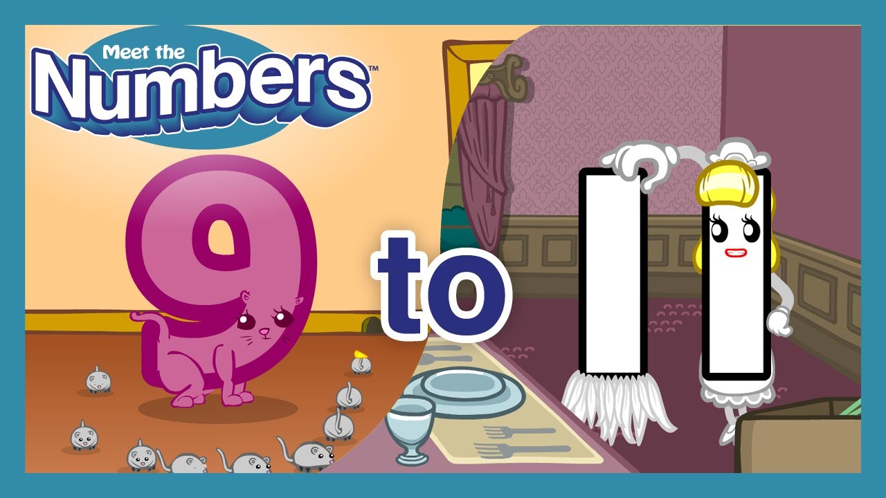Meet the Numbers 9 to 11 | 5-Minute Lesson | Preschool Prep Company ...