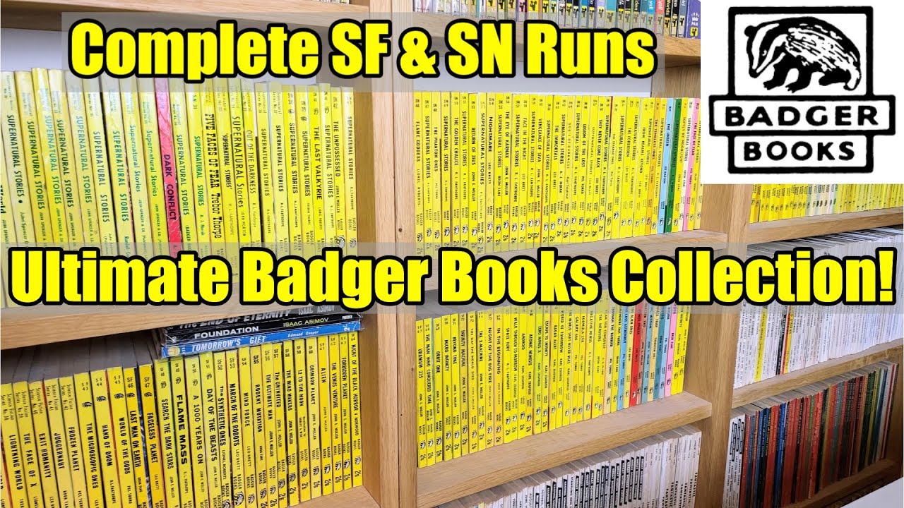 An INCREDIBLE - Vintage BADGER Books Collection - FILE Copies - A ...