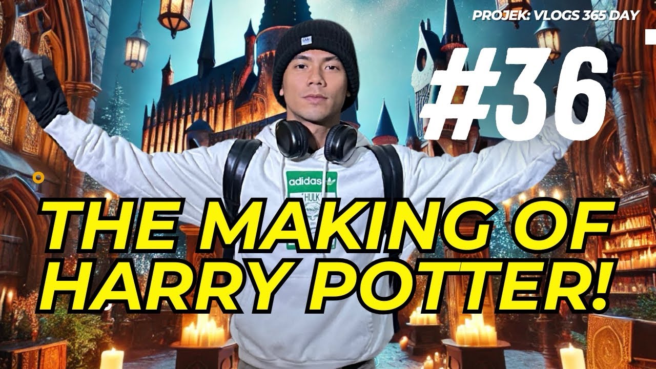 DAY 36 : Masuk Hogwarts di Tokyo! 🏰 The Making of Harry Potter! - YouTube