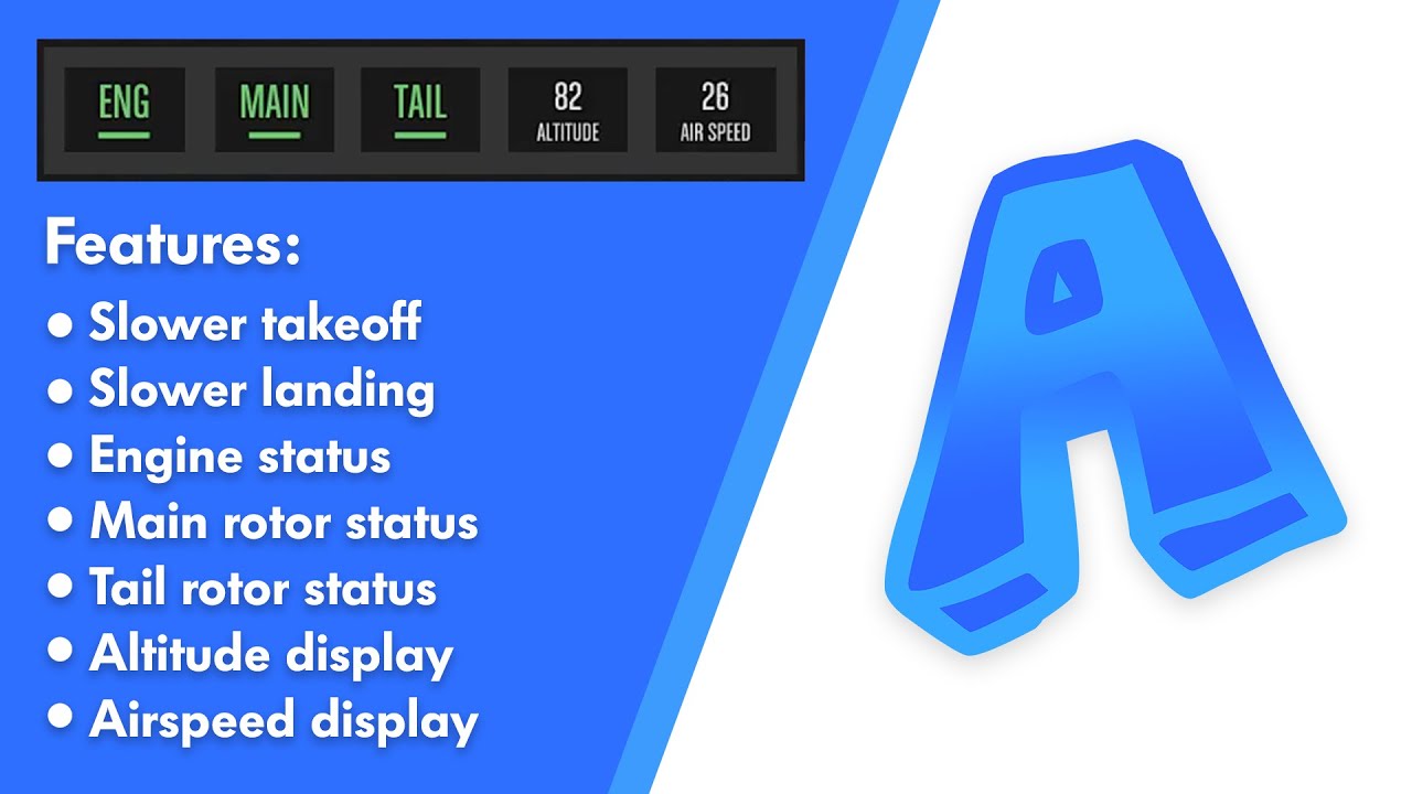 [FiveM] Andyyy7666 Helicopter HUD - YouTube