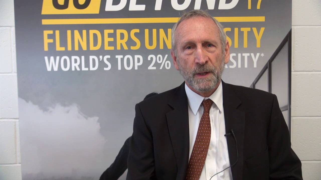 Flinders' Professor Doug McEvoy presents the findings of the SAVE study ...