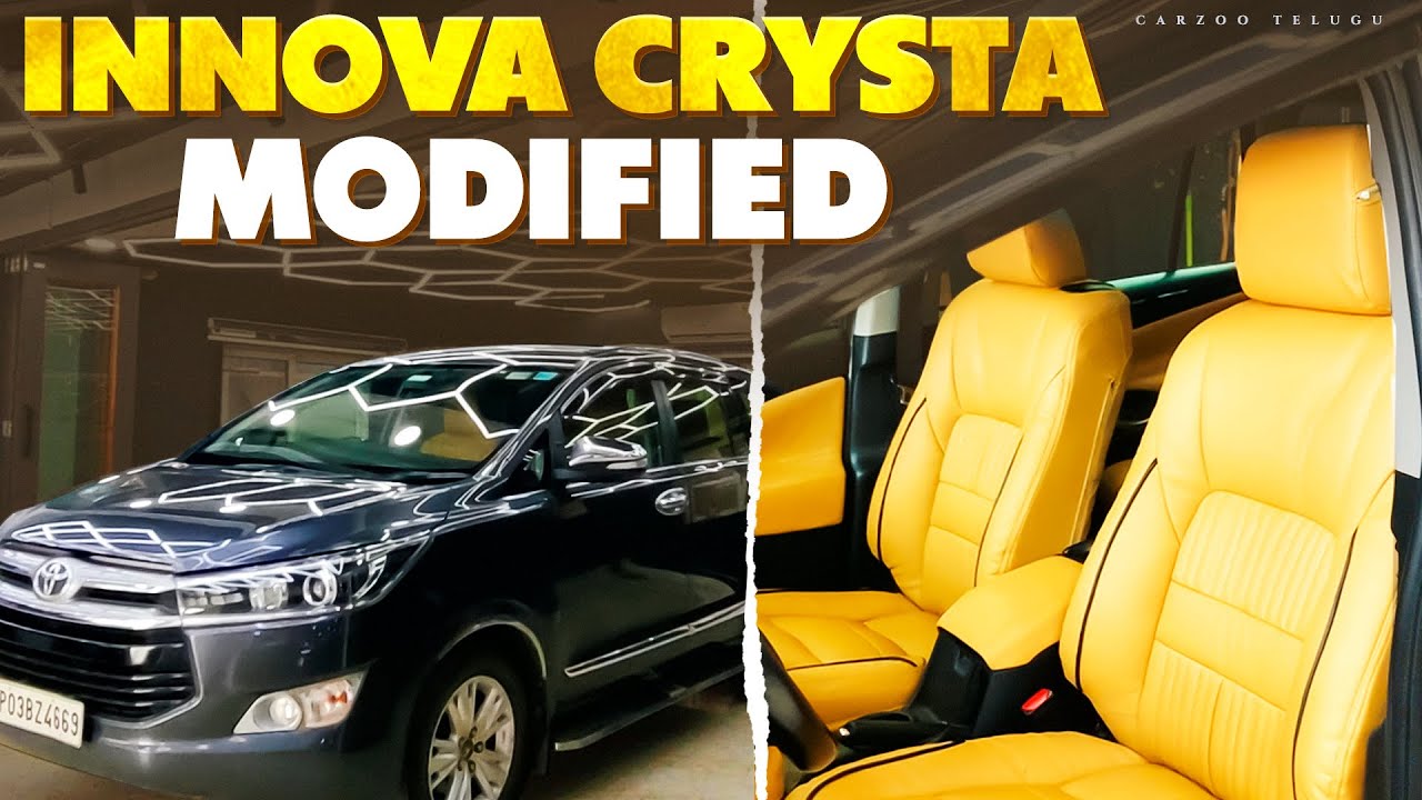 INNOVA CRYSTA MODIFIED FROM TIRUPATHI TO CARZOO HYDERABAD - YouTube