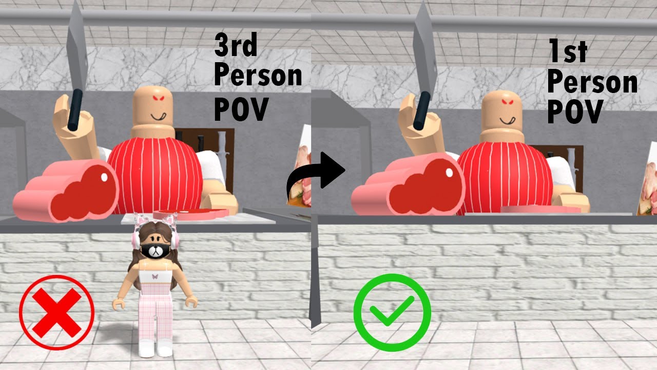FINISH an OBBY in FIRST PERSON POV Challenge! (Roblox Escape The ...