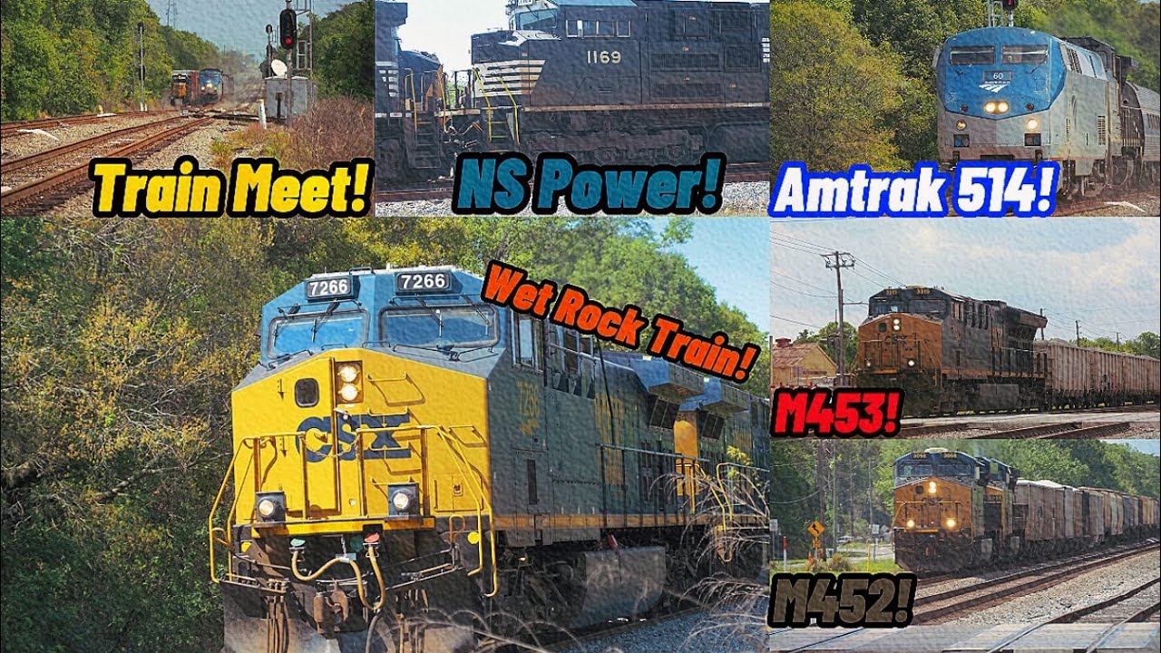 Railfanning Monday ft. NS & 514 - YouTube