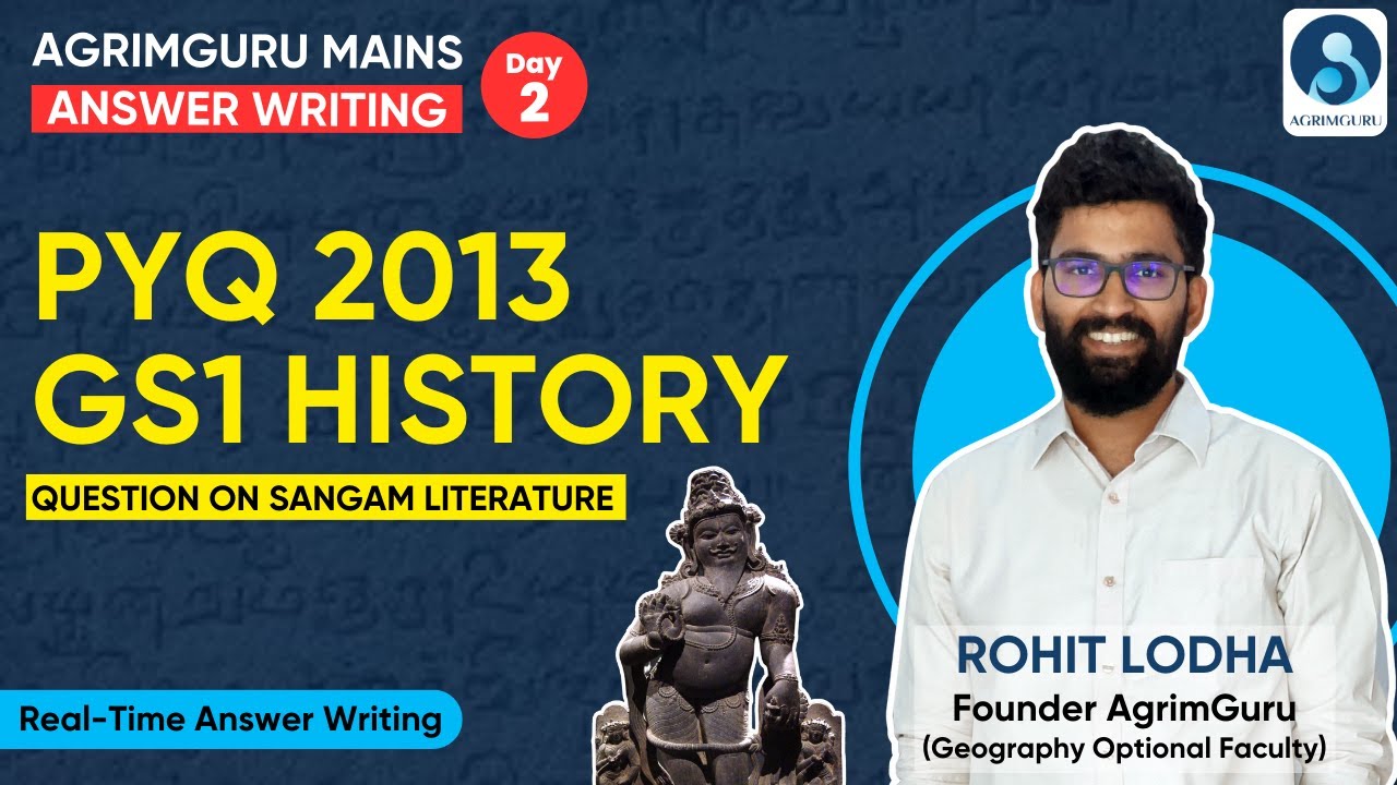 UPSC Mains Answer Writing Practice - Day 2 | UPSC PYQ 2013 - History ...