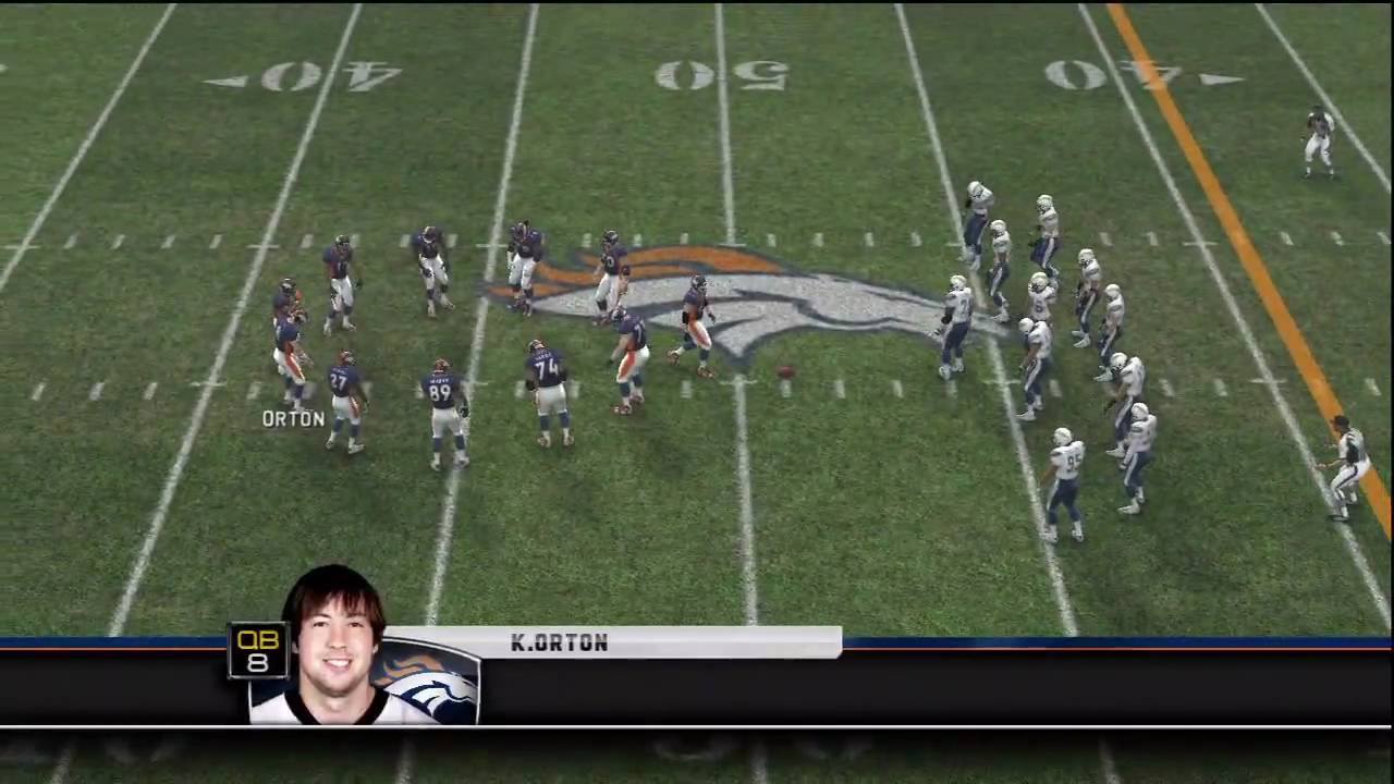 Madden NFL 10 - broadcast camera (work in progress) - YouTube