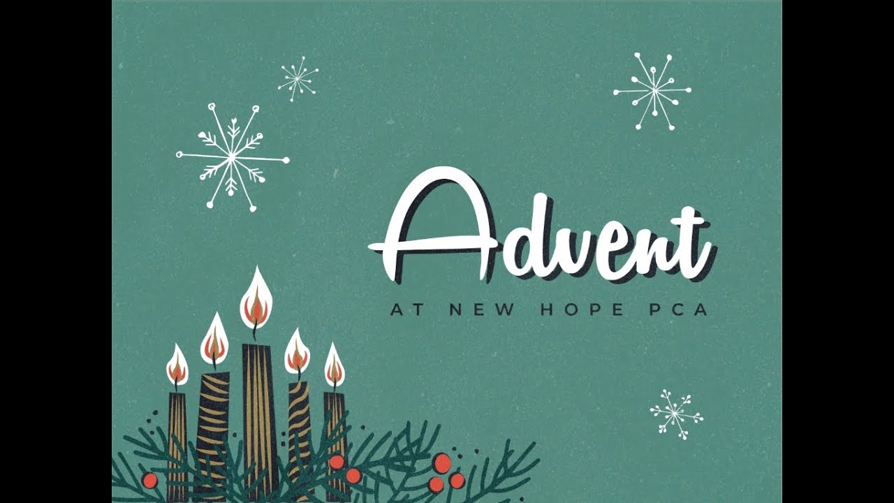 Advent Week Five: "Incarnation - With, For, In" - YouTube