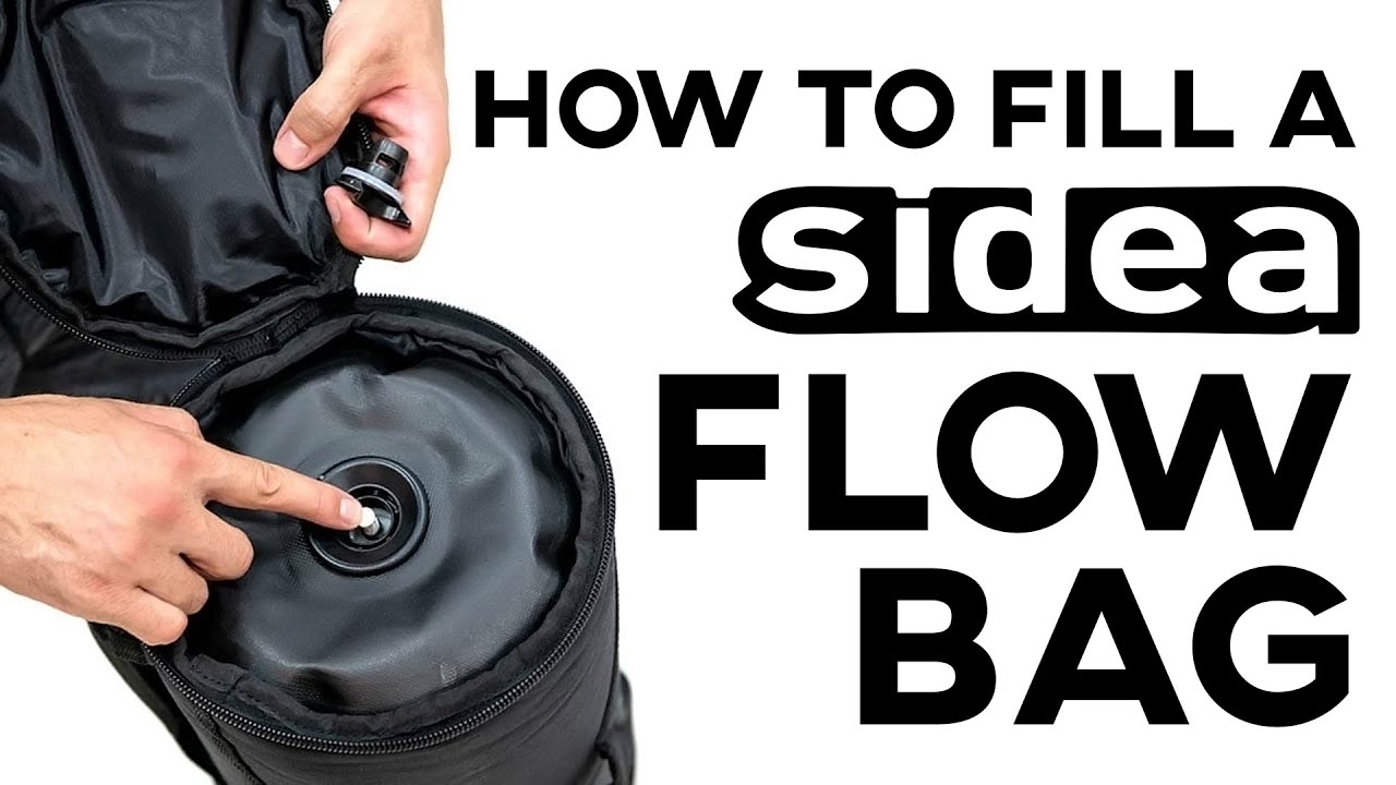 How to fill a Sidea Flow Bag - YouTube