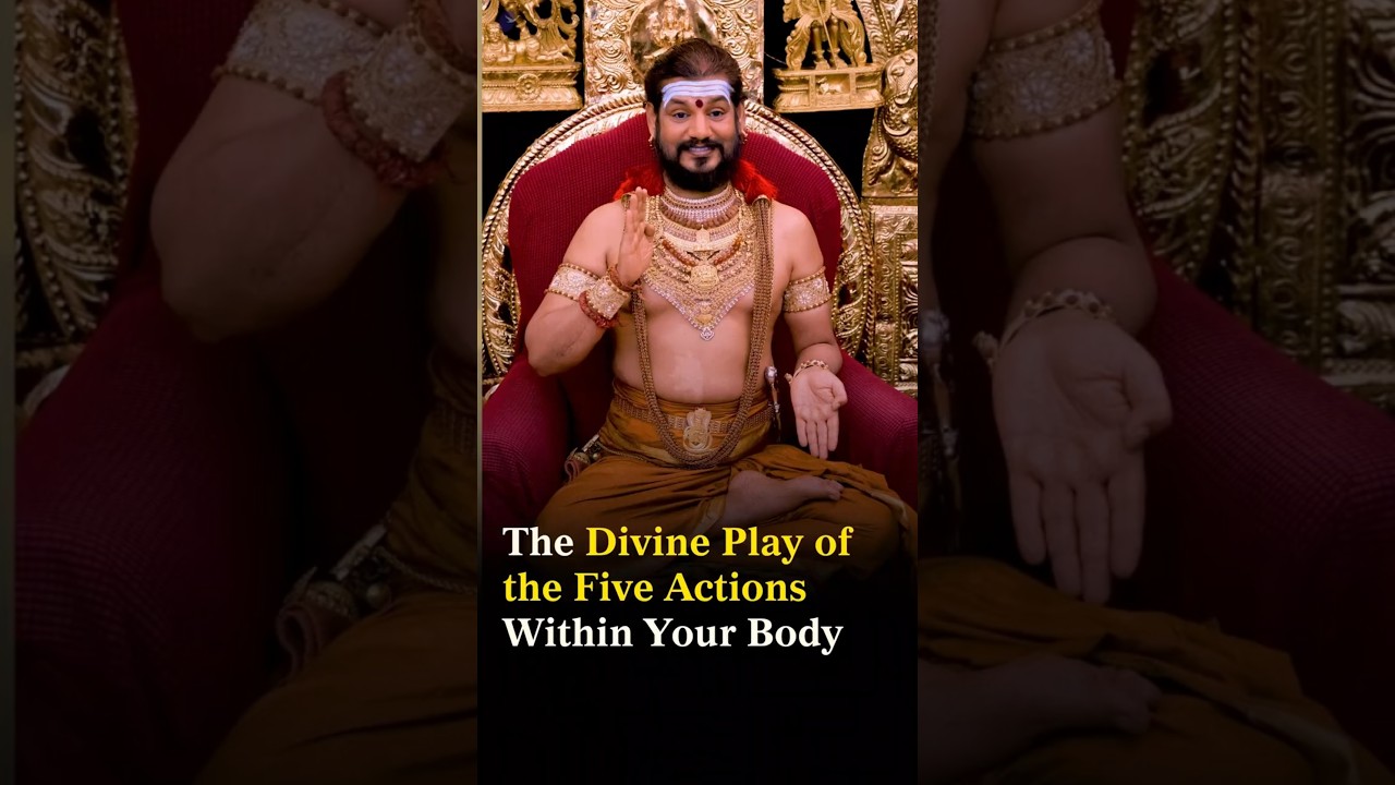 The Divine Play of the Five Actions Within Your Body - YouTube