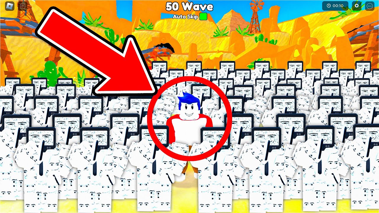 Only 100 Mewing Tv Man in Skibidi Toilet Tower Defense 🤡🤡🤡 - YouTube