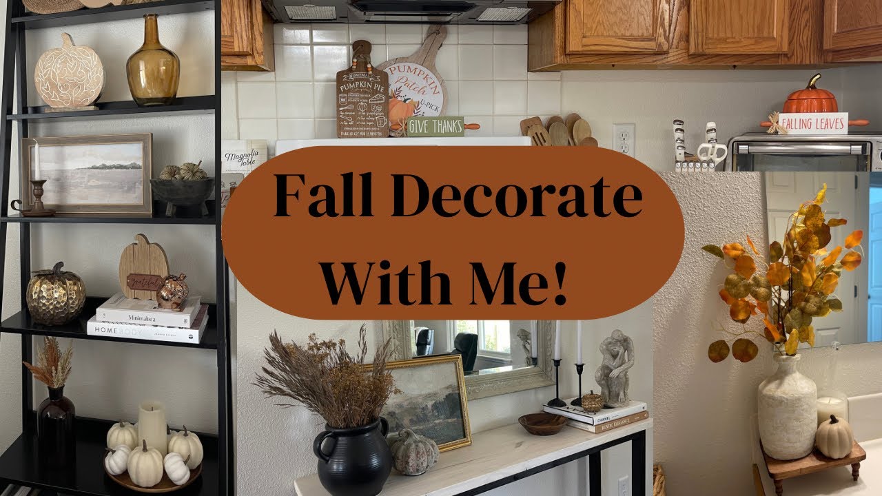 Fall Decorate With Me! - YouTube