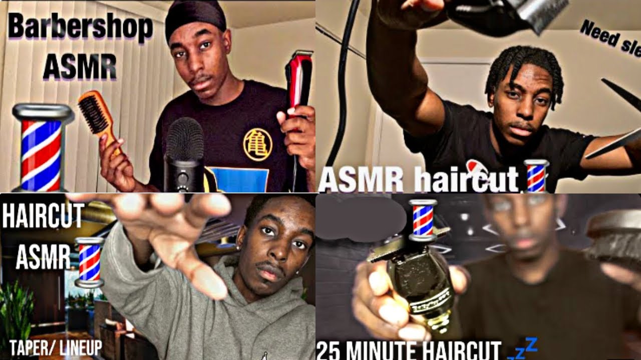 {YoungPrince ASMR} Best Barbershop Haircut Roleplays Compilation - YouTube