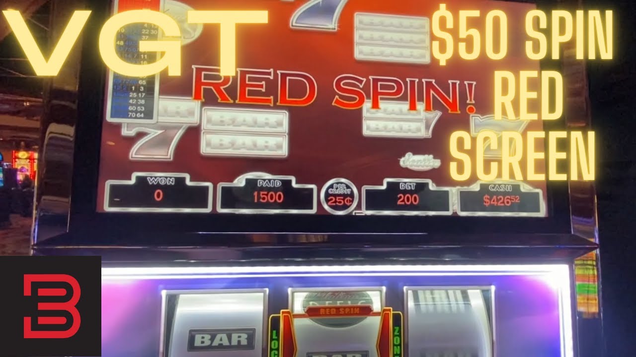 High Limit VGT Great Wins and Red Screens ($50 Max Bet Red Screen ...