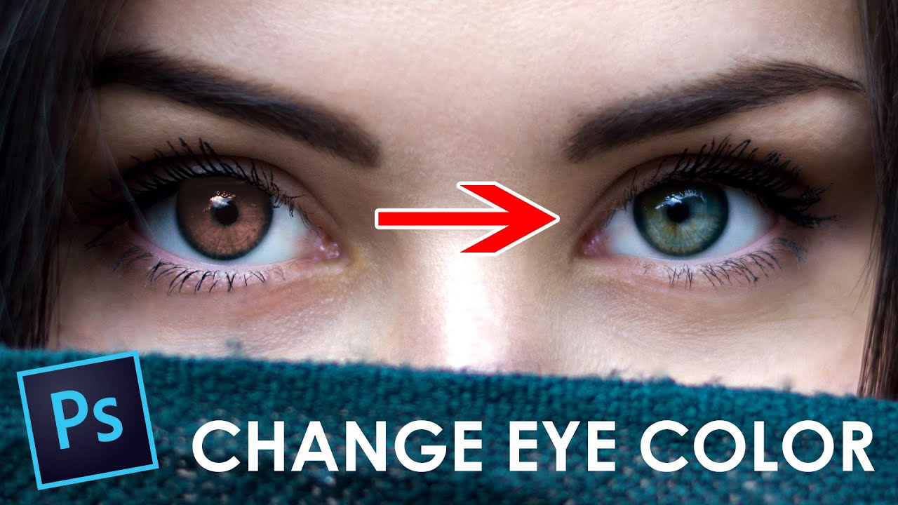 Change Eye Color in Photoshop (Tutorial) - YouTube