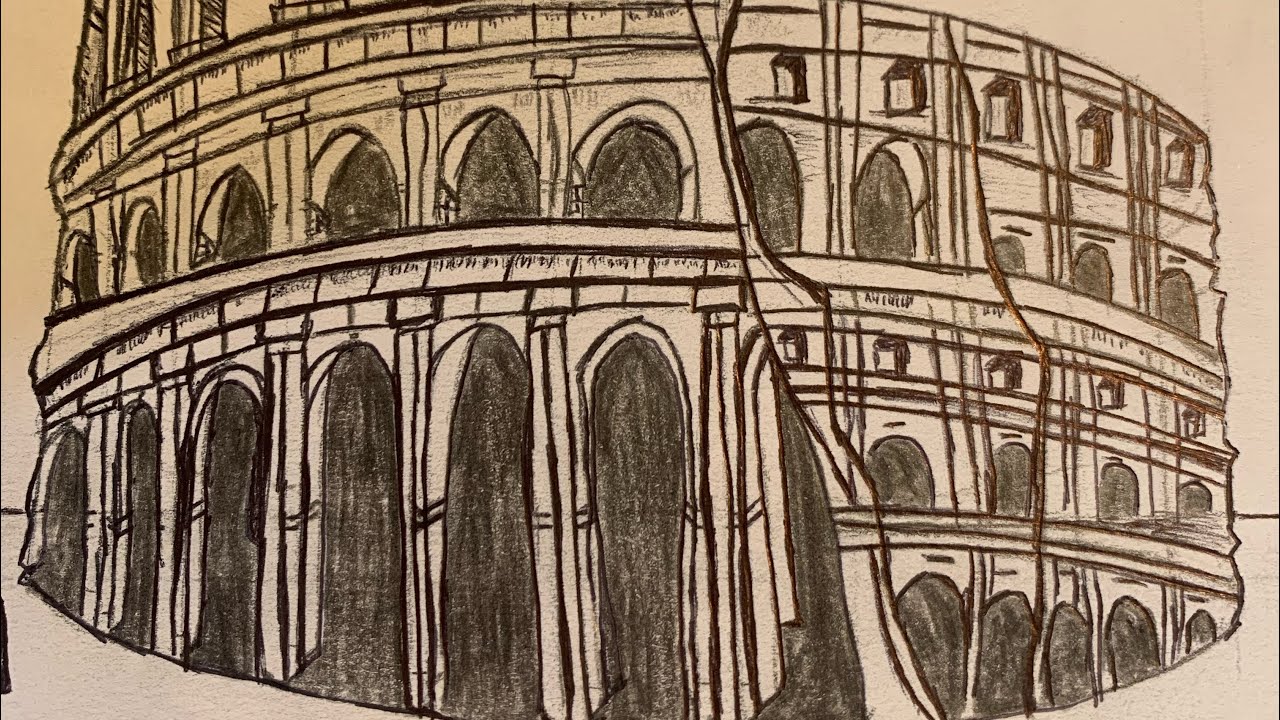 Circle perspective to make buildings - YouTube