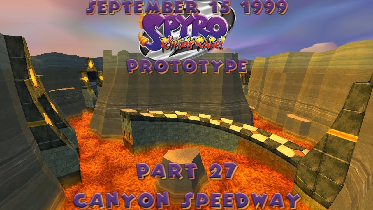 Spyro 2 Ripto's Rage Prototype: (September 15, 1999) Part 27: Canyon ...