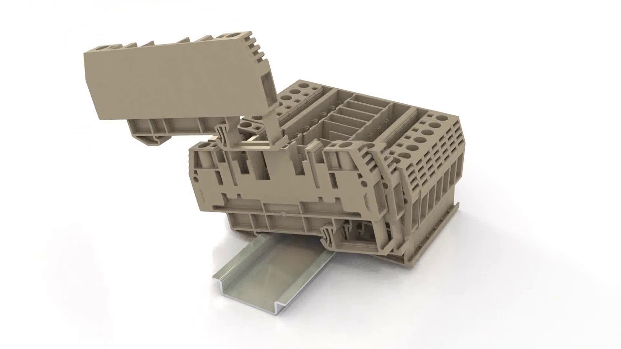 CONTA-CLIP Test-disconnect terminals SPKT - YouTube